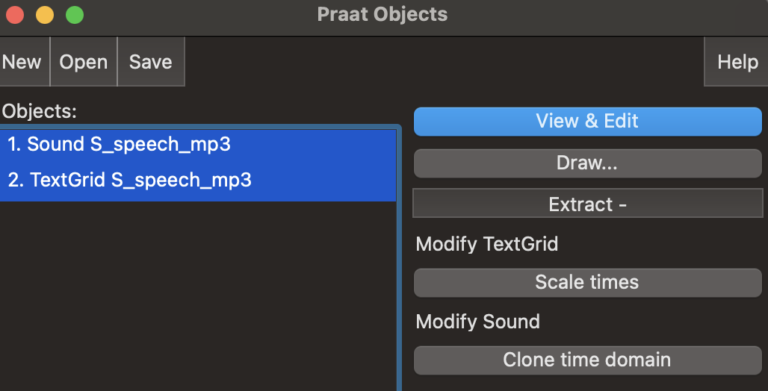 Praat语音标注 – Cfoxyyy